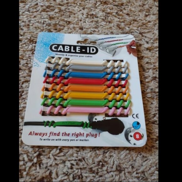 Cable-ID | Other | New Cable Id Set 8 Pieces | Poshmark